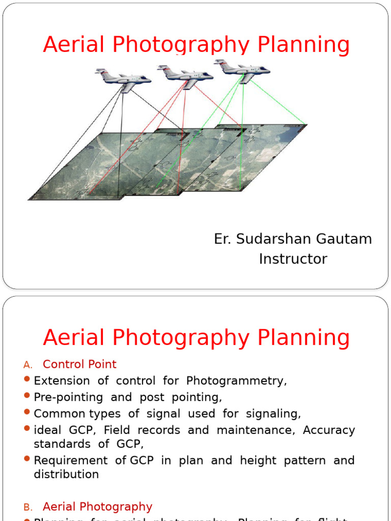 Aerial Photography Planning SG | PDF | Surveying | Aerial Photography