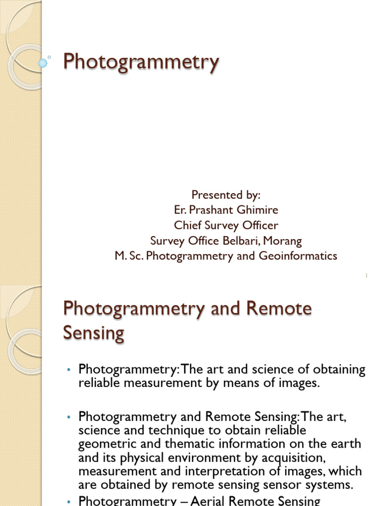 PSC Surveyor Photogrammetry | PDF