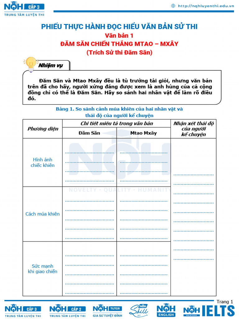 PHT S Thi - Bài 1 | PDF