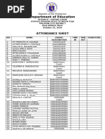 Annex Basic Education Enrollment Form | PDF