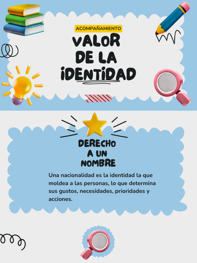 Valor de la Identidad Personal | PDF