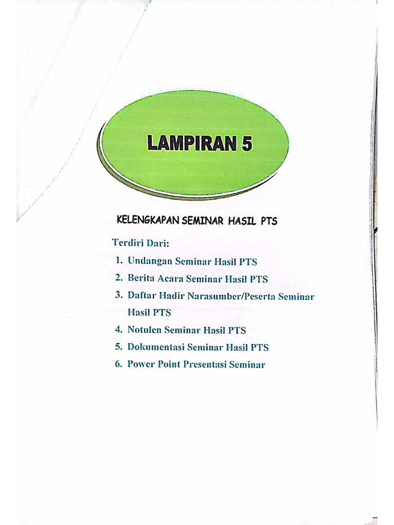 Lampiran 5 | PDF