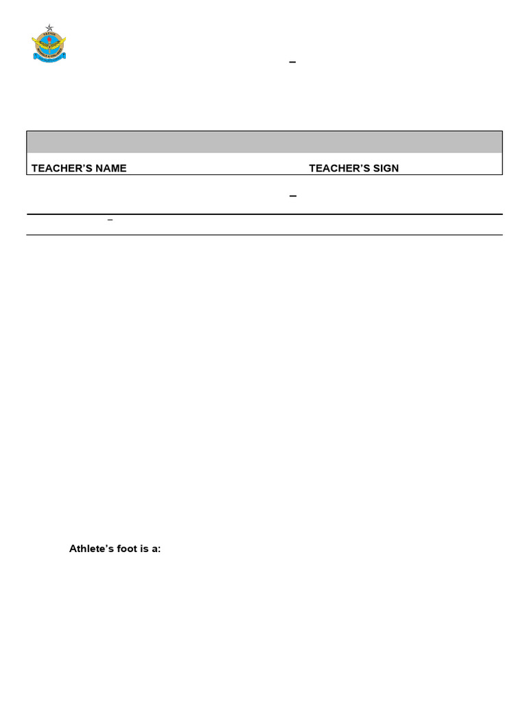 7th Class Science Sample Paper | PDF | Atoms | Chemical Reactions