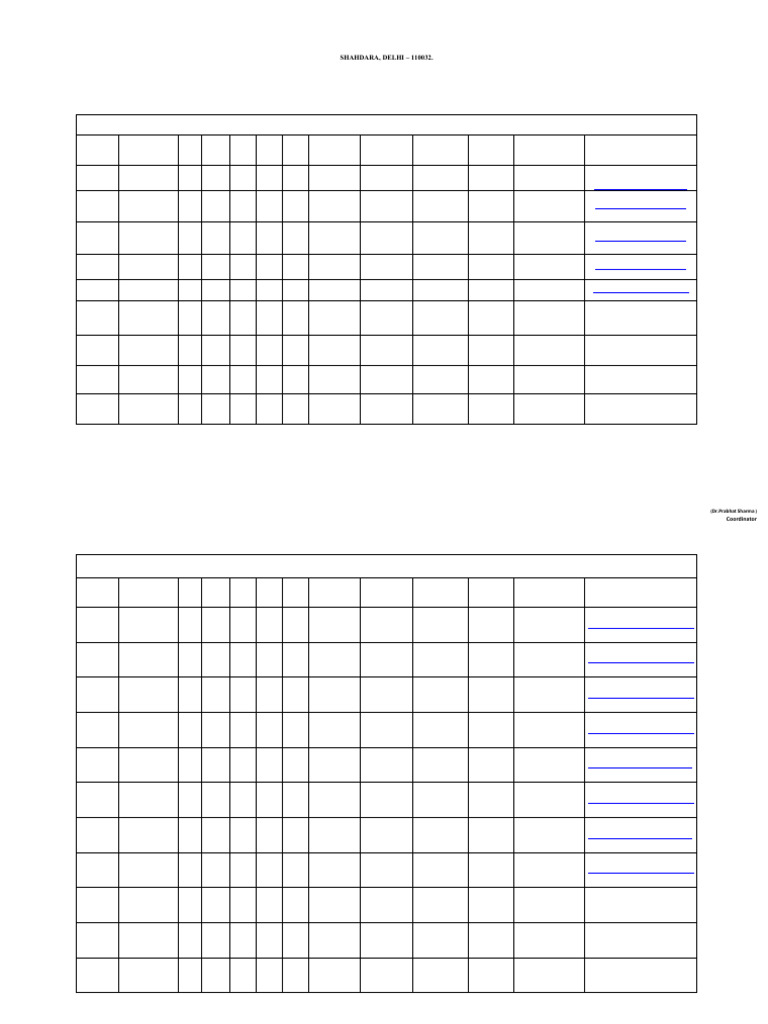 Bca Timetable - (2-6) July-Dec 2024 | PDF
