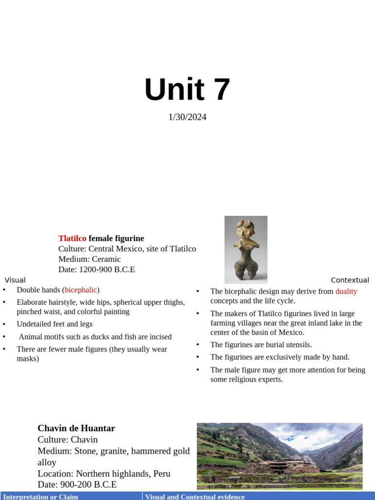Unit 7 American Notebook | PDF