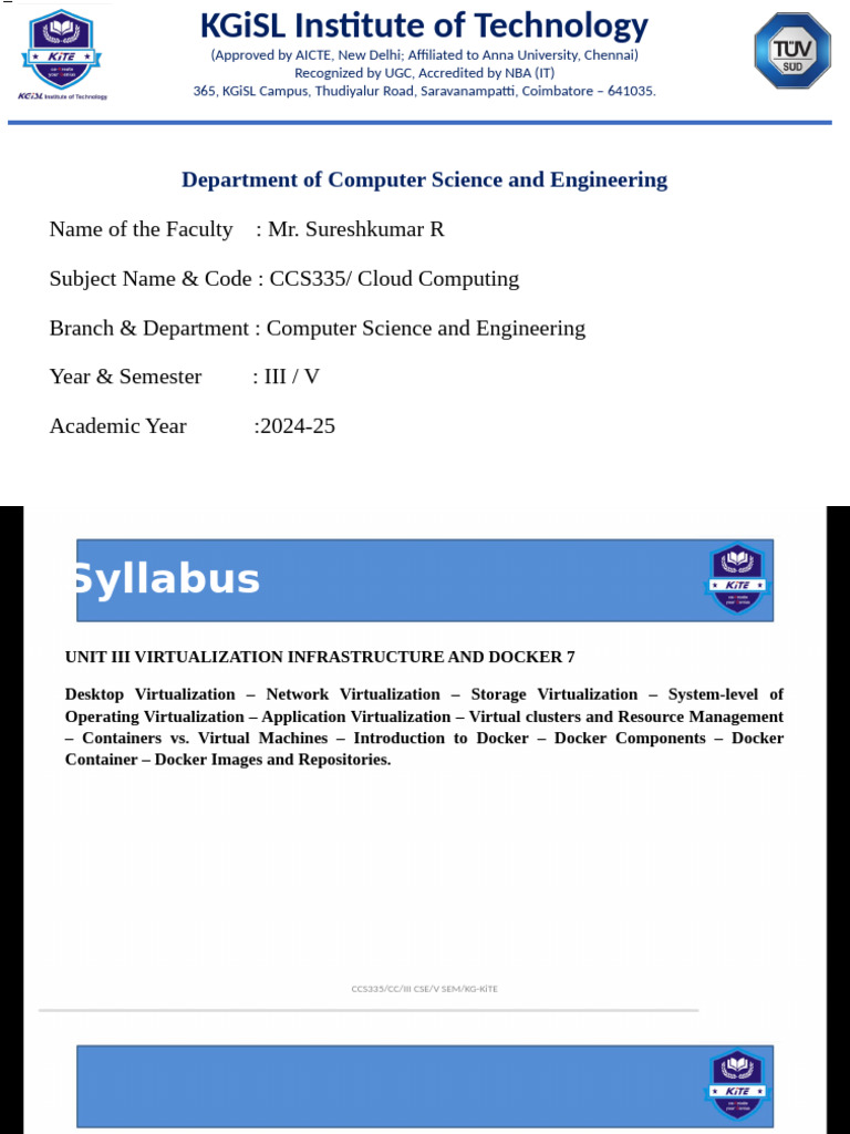 LM4 System-Level of Operating Virtualization | PDF | Operating System | Computer Science