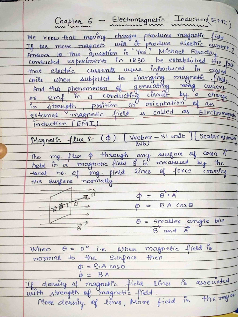12.6.electromagnetic Induction | PDF