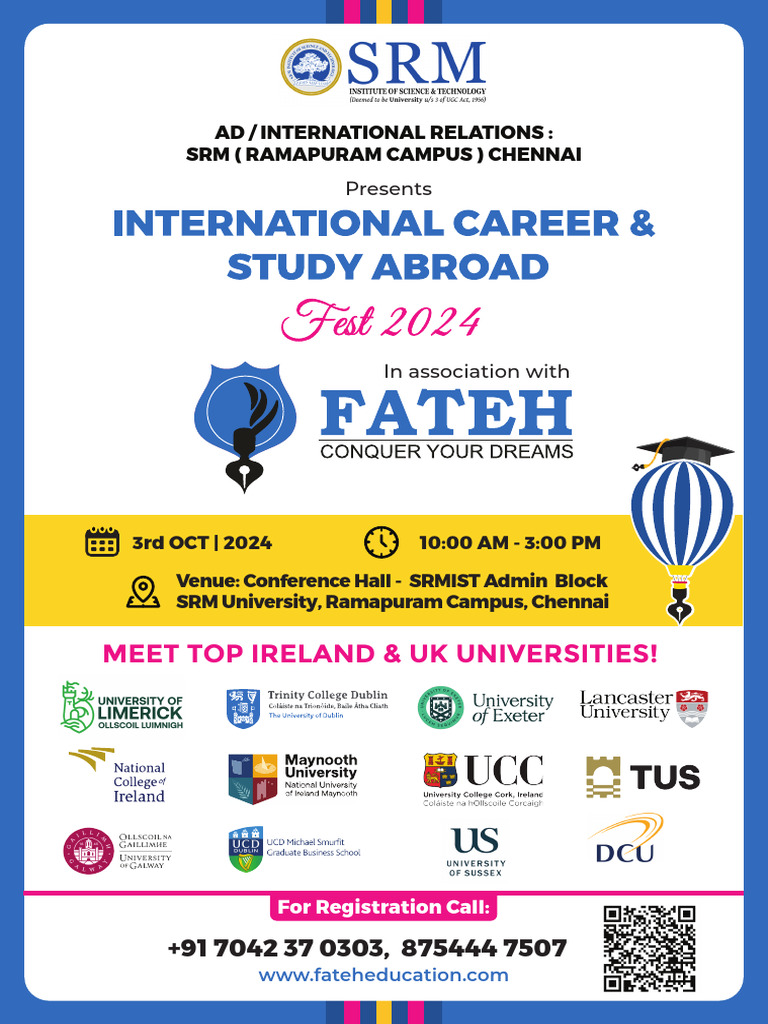 SRM University A2 Poster | PDF