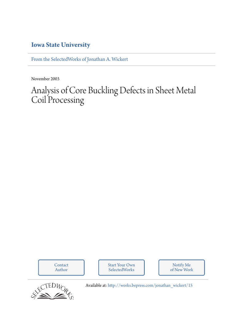 fulltext | PDF | Buckling | Stress (Mechanics)