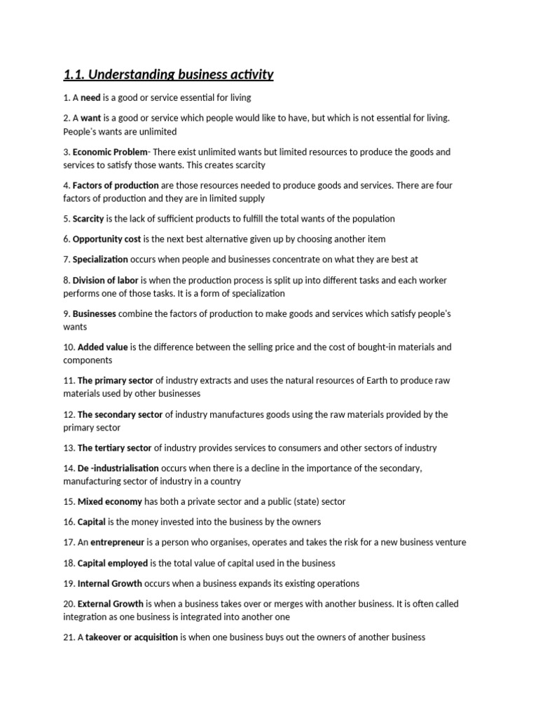 Business Definitions | PDF | Communication | Franchising