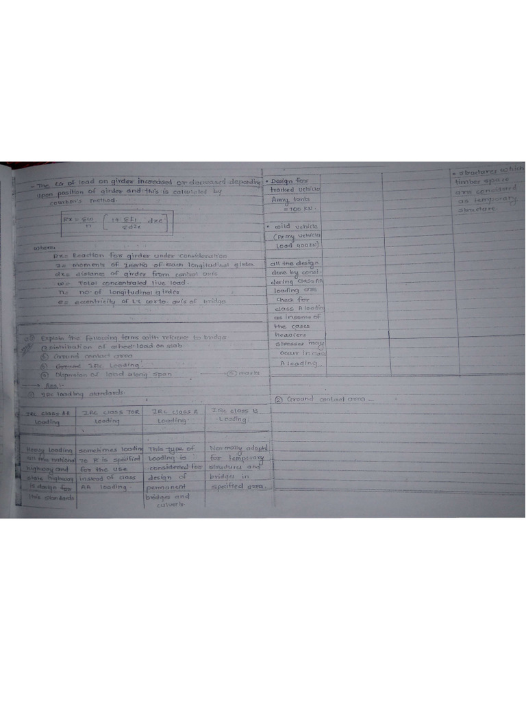 Notes Bridge Girder Part 3 | PDF