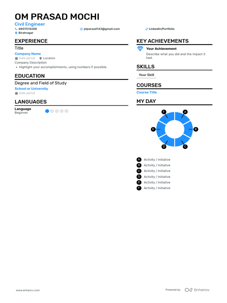 Om Prasad Mochi Resume | PDF