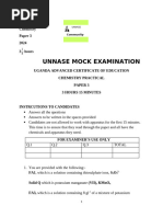 Wakisha Mock Uce Chem Paper 1 2024 | PDF