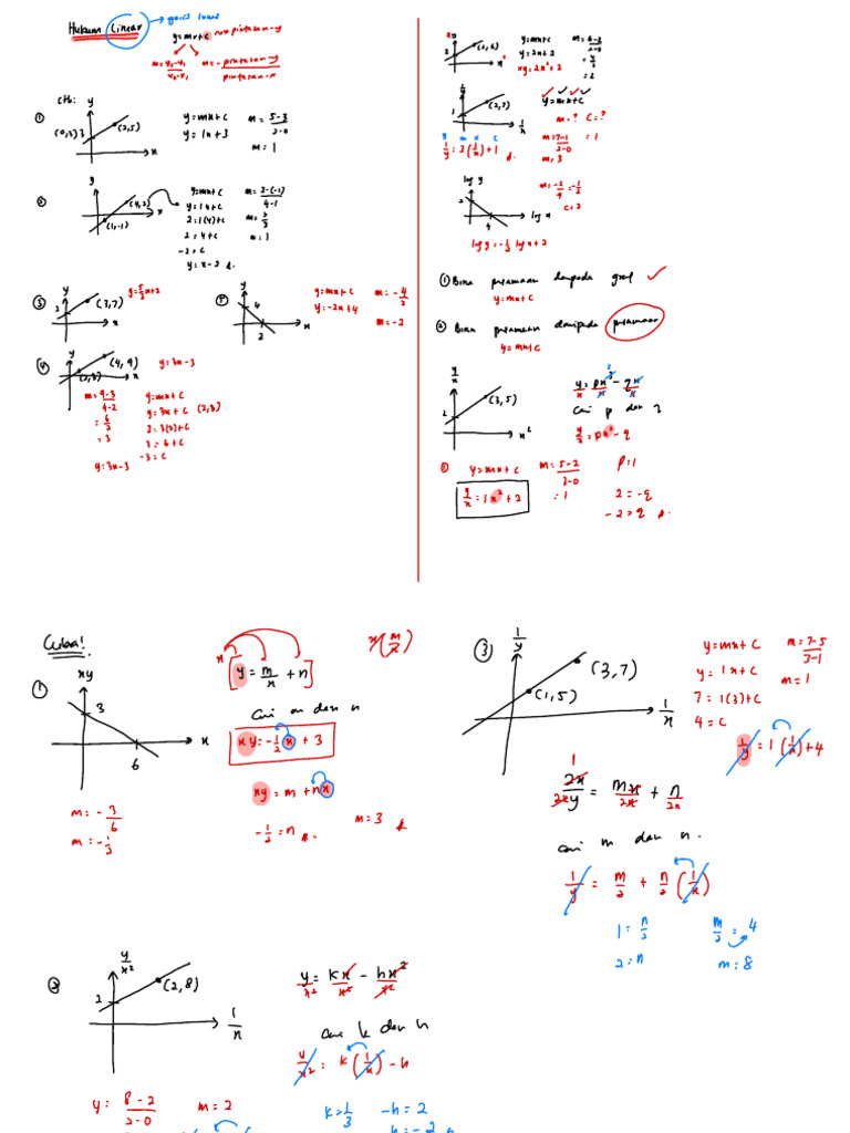Hukum Linear F4 24 Khamis | PDF