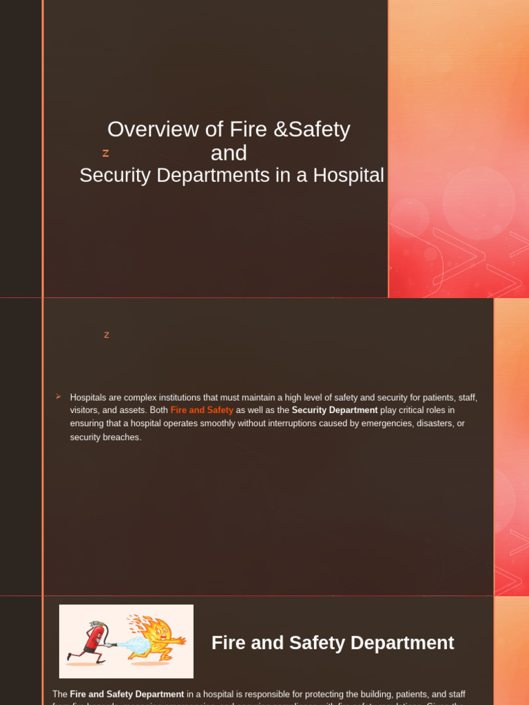 Overview - Fire, Safety, and Security | PDF | Fire Safety ...