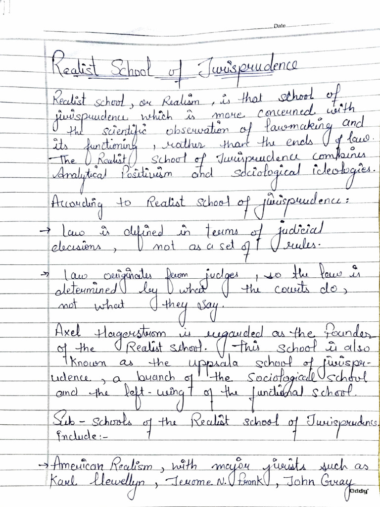 Realist School | PDF