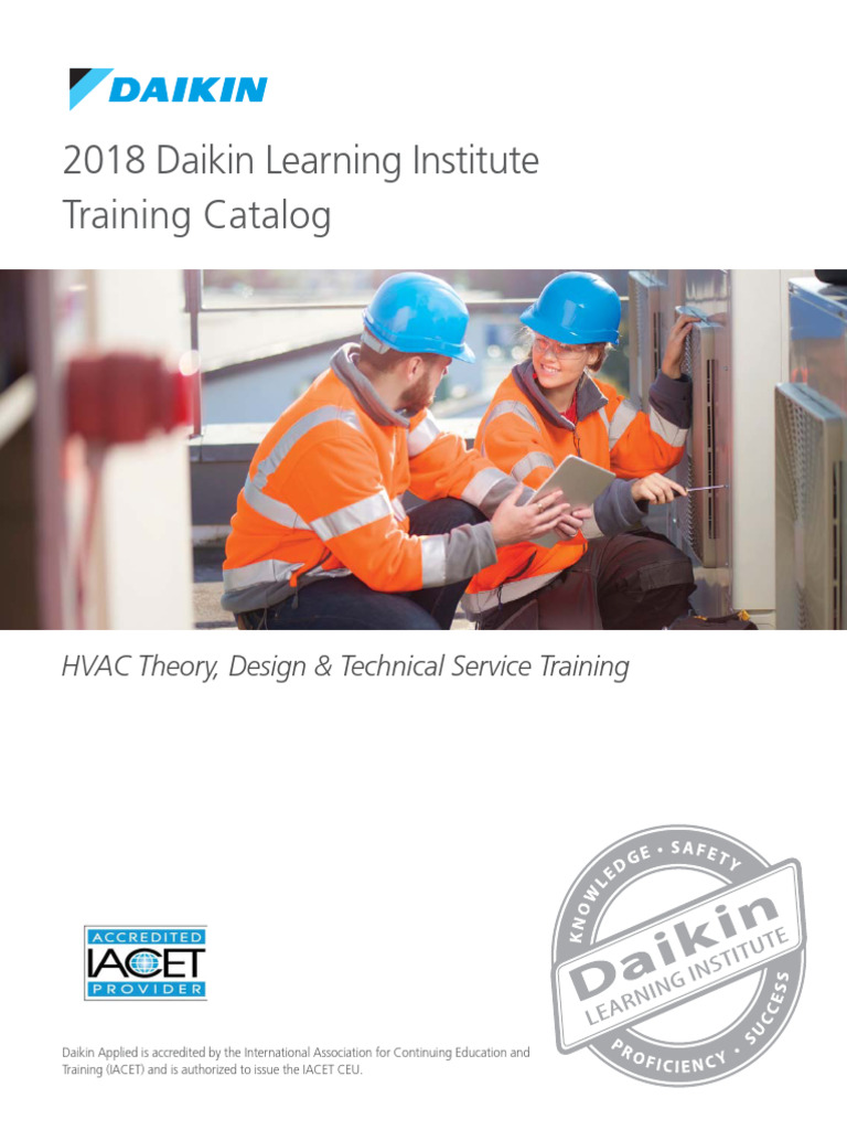 2018 DLI Training Catalog Rev 3 | PDF | Air Conditioning | Heat