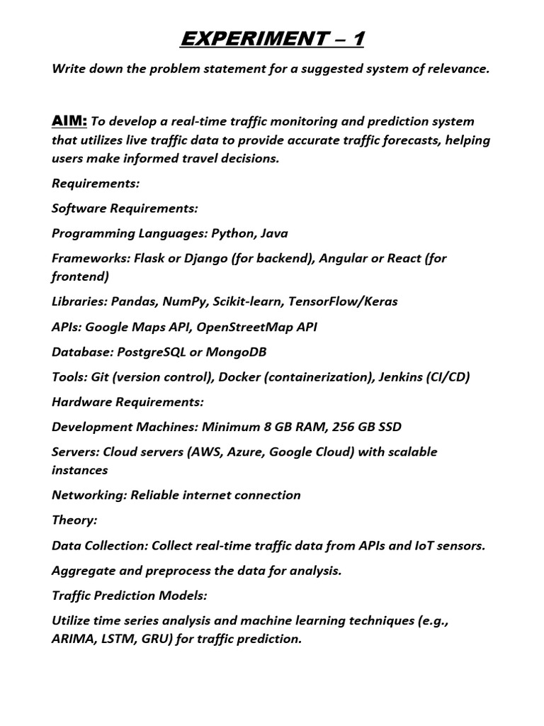 Experiment 1 | PDF | Databases | System