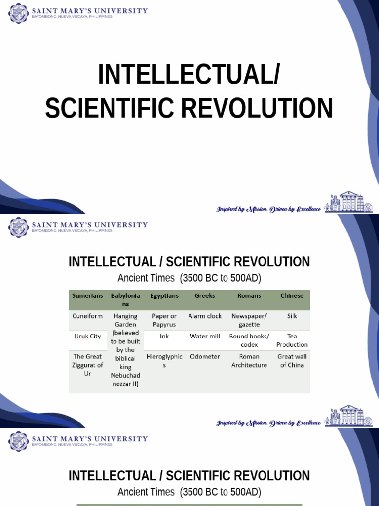 Evolution of the Scientific Revolution | PDF | Scientific Revolution ...