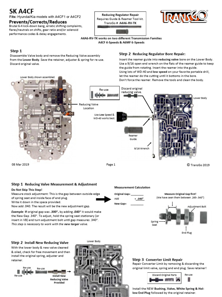 A4CF0 Valve Body | PDF | Valve | Mechanical Engineering