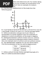Normative Data for 30m Sprint Test | PDF