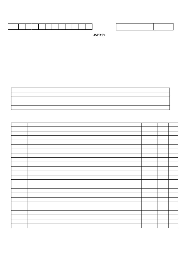 End Semester Exam Paper: S.Y. B. Tech | PDF