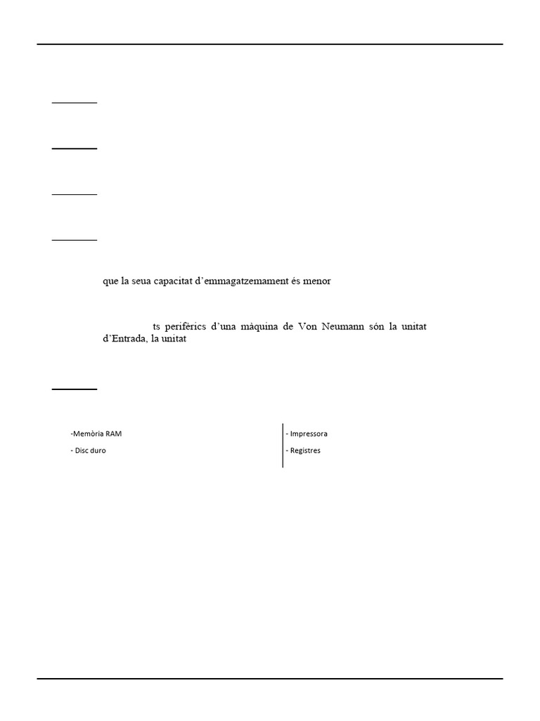 Tema1-IntroduccioComputador Exercicis | PDF