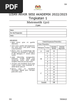 Uasa (Matematik Tingkatan 2) | PDF
