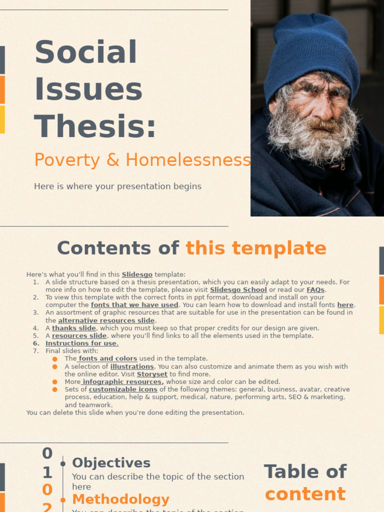Social Issues Thesis Poverty and Homelessness XL | PDF | Planets ...