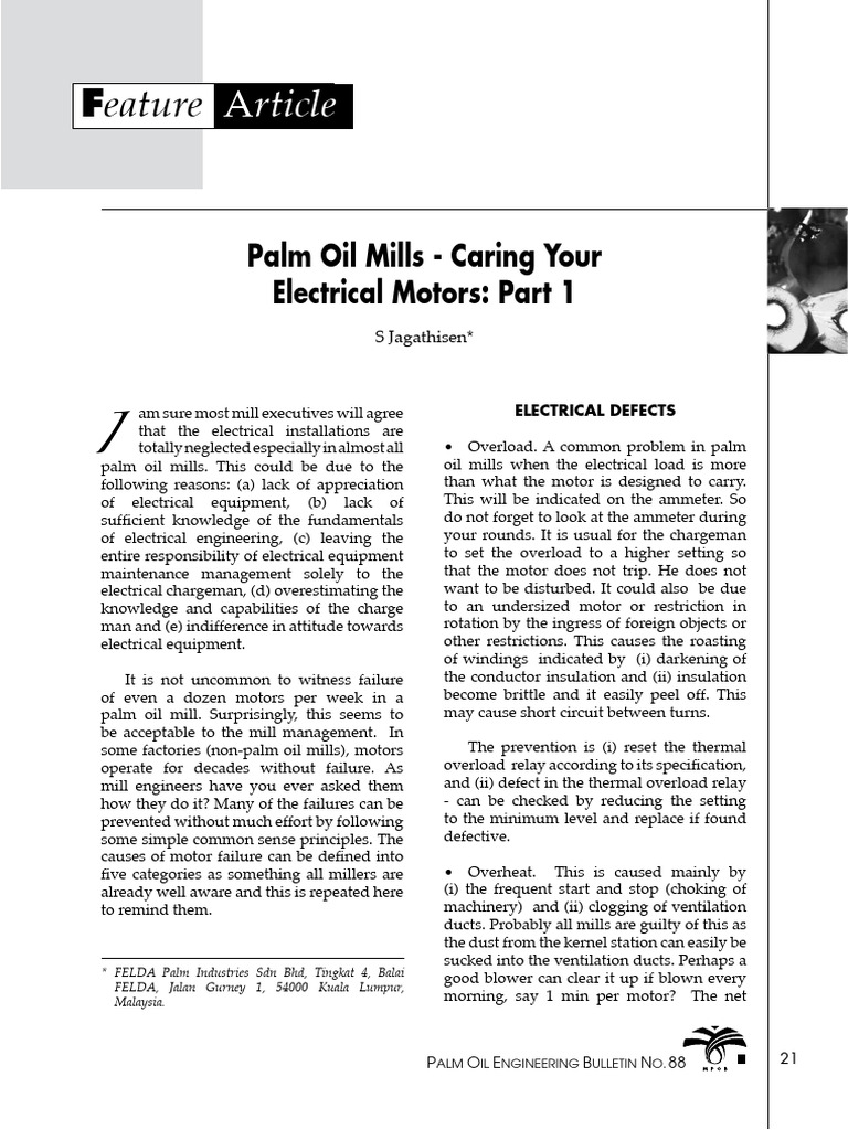 POM Motor maintenance | PDF | Relay | Electrical Components