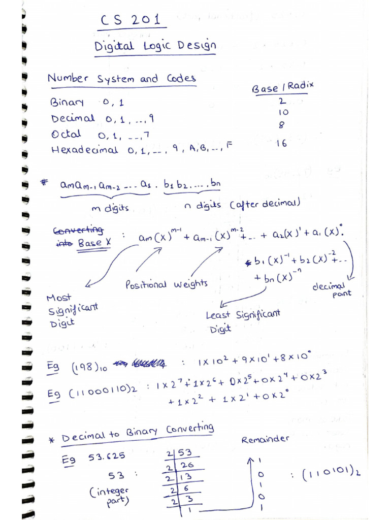 Madhav Mishra DLD Notes Sem3 | PDF