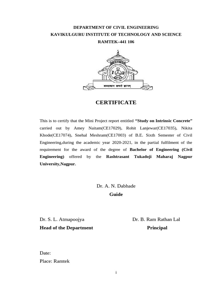 cert 2 | PDF | Concrete | Fibers