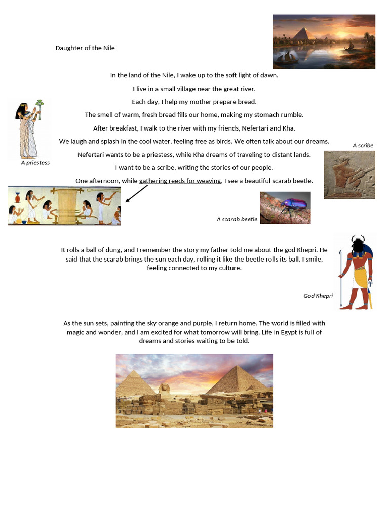 Daughter of The Nile | PDF | Poetry