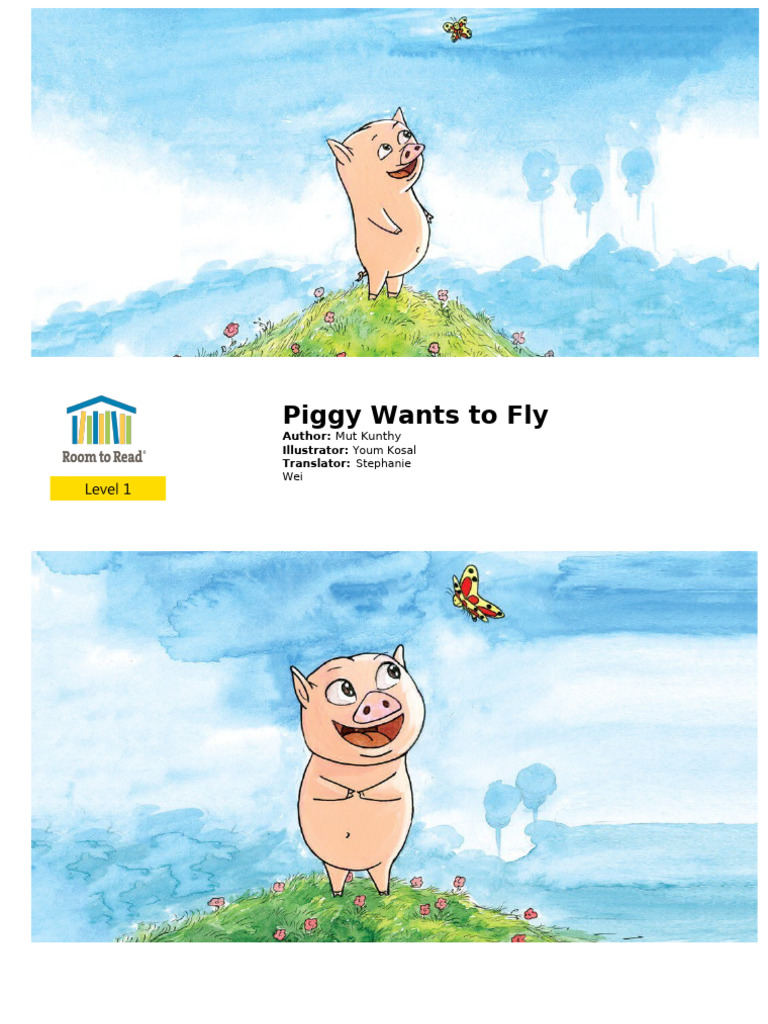 Piggy Dreams of Flying: A Children's Tale | PDF | Creative Commons ...