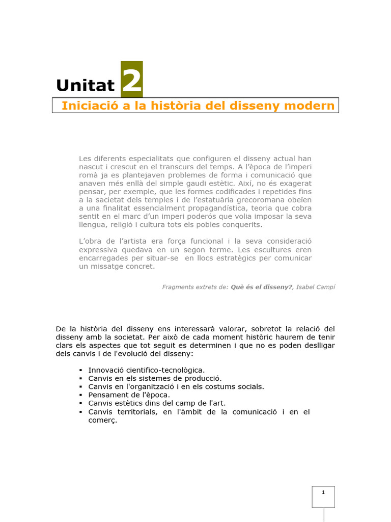 Unitat 2 Disseny1 v3 1718 | PDF