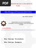ACI 211 Concrete Mix Design Guide | PDF | Concrete | Cement