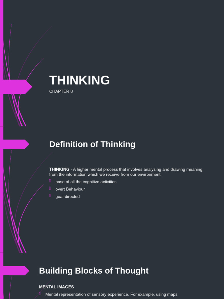 Thinking Pdf Thought Reason