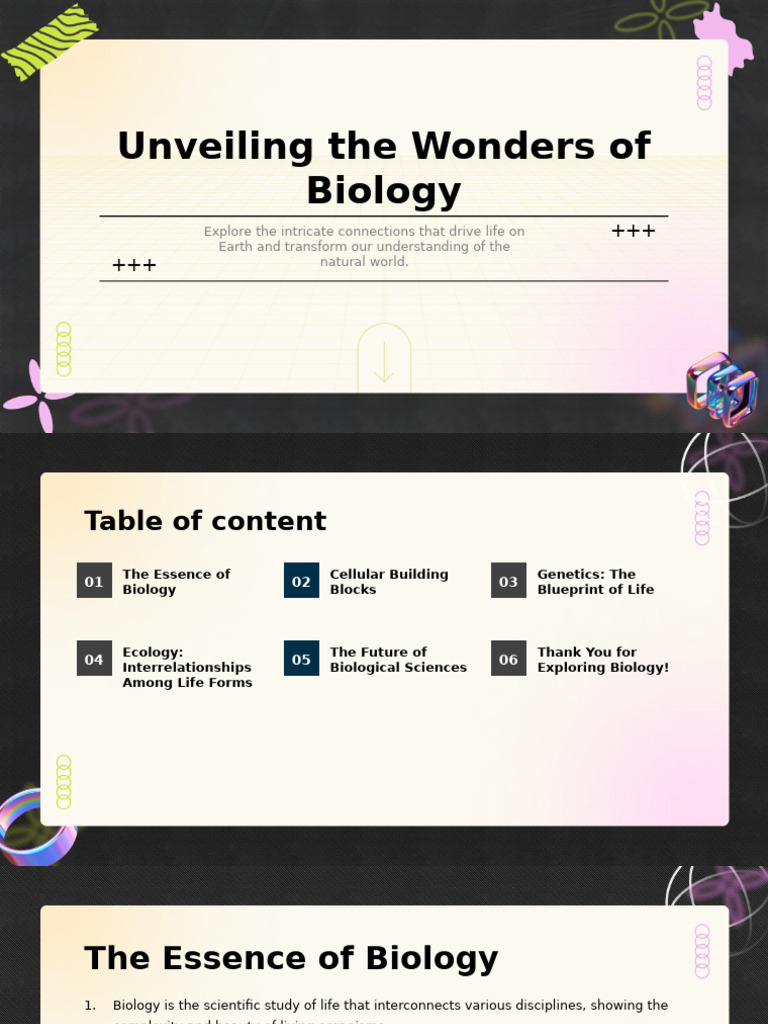 Unveilingthe Wondersof Biology 137 D 8 F 596 Ce 37 C 36 | PDF | Life ...