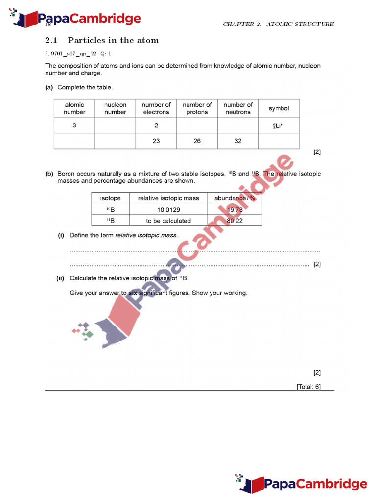Atomic Number - P2 | PDF