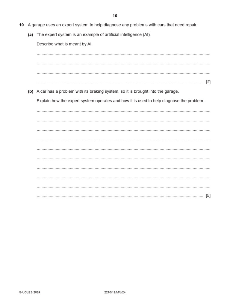 2210 s24 QP 12 Removed | PDF | Computational Science | Artificial Intelligence