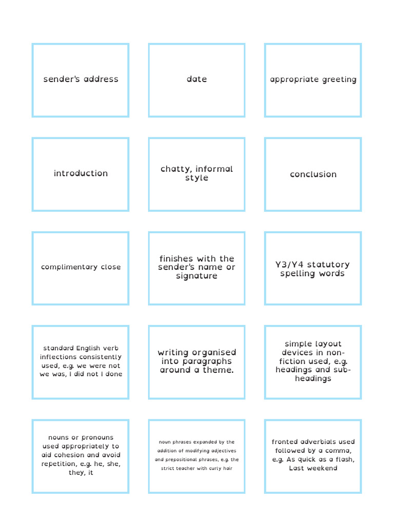 Word Cards Small - Dyslexic | PDF