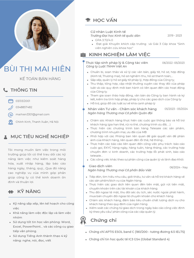 Modern Professional CV Resume | PDF