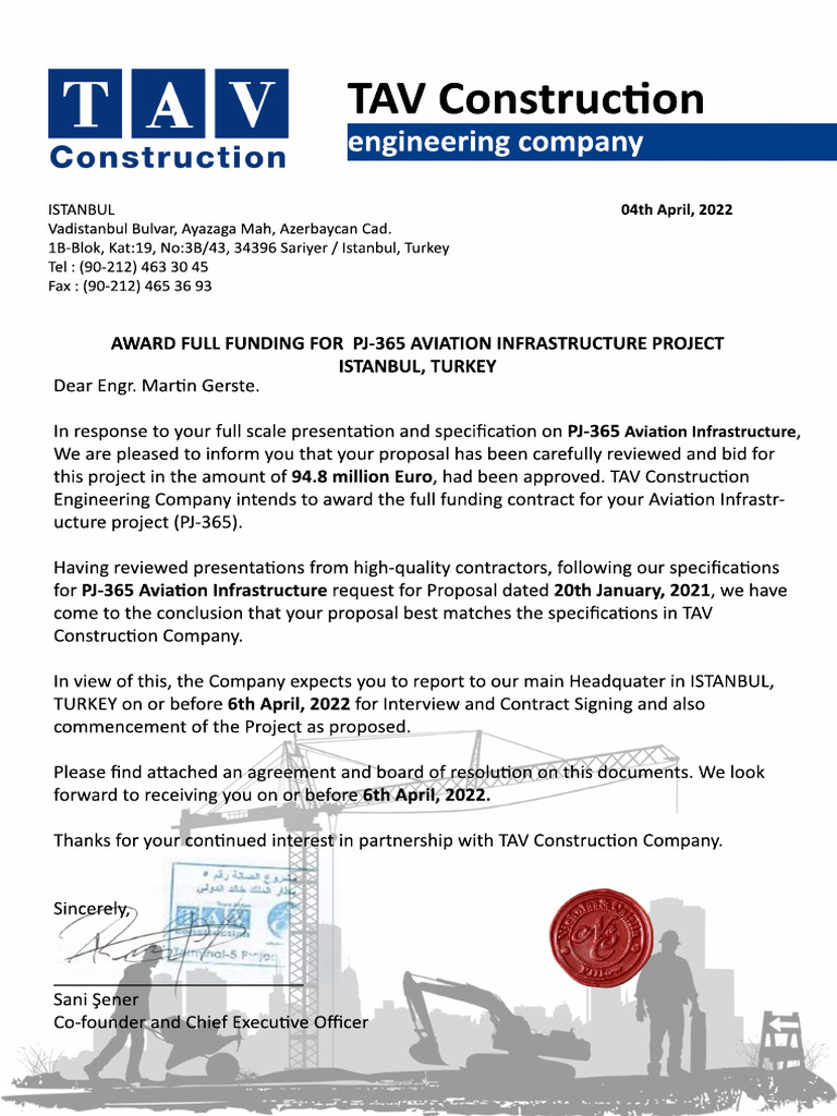 Tav Construction-27736727388 | PDF