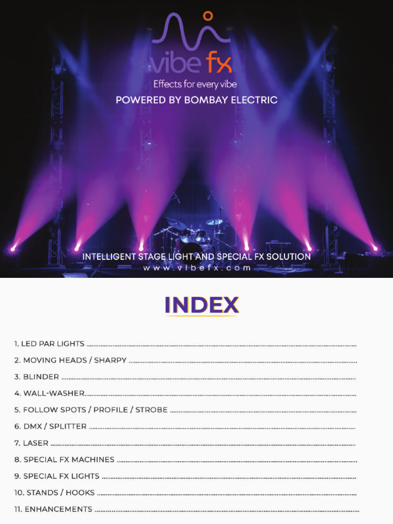 Vibe FX Catalouge | PDF