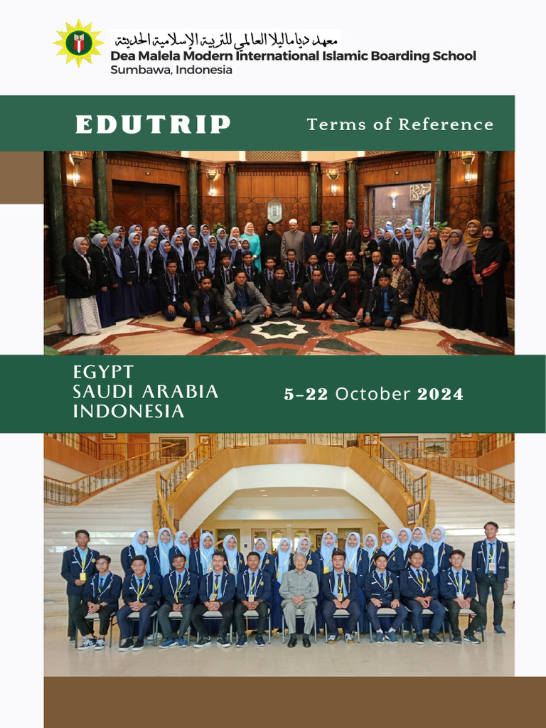 TOR EDUTRIP 2024 (English) | PDF | Cairo | Egypt
