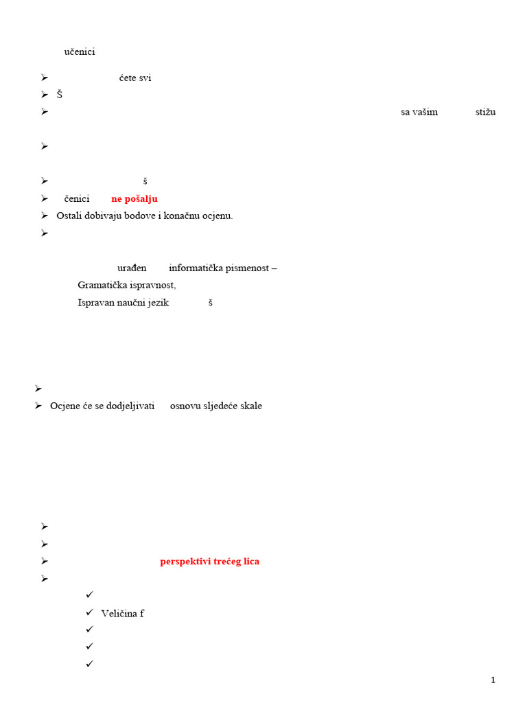 Pravila pisanja eseja | PDF