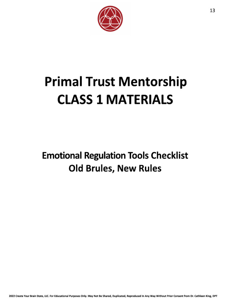 Class 1 Workbook | PDF