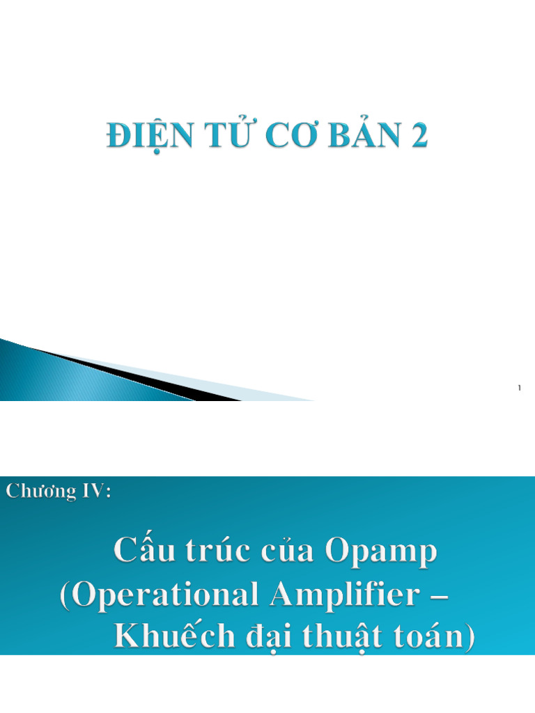 Cau Truc OPAMP C10 | PDF