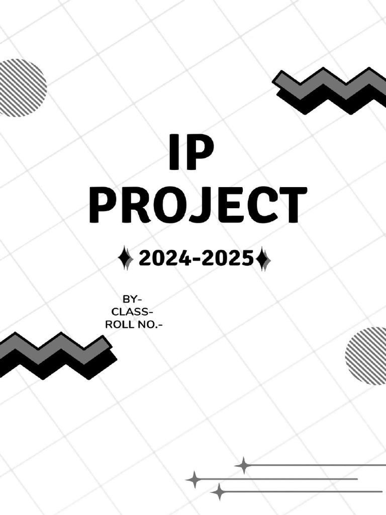 Ip Project (2) - Merged - Organized | PDF