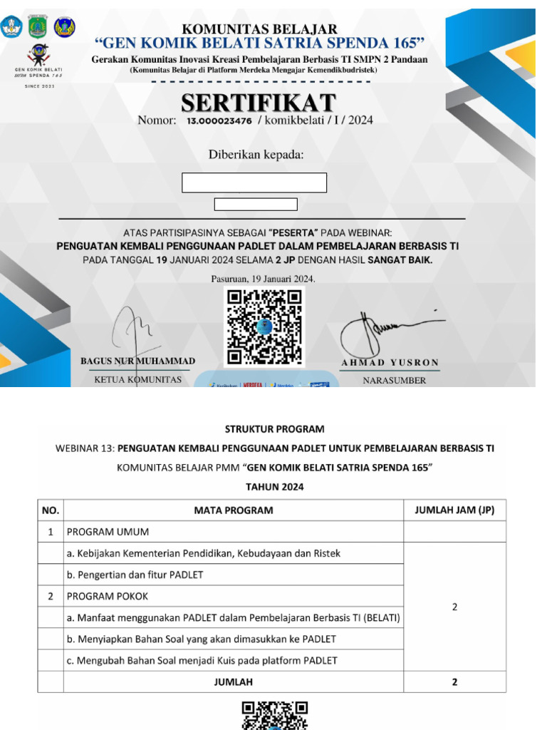 Serti Widia Kombel | PDF